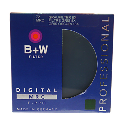 B+W 72mm 0.9ND 3-stop Multi-coated Filter - Morco Limited
